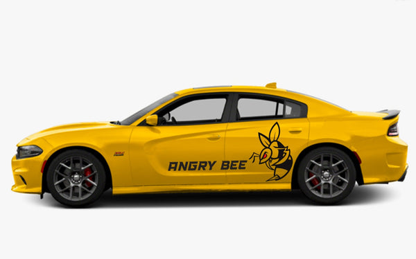 Dodge Charger Angry Bee Vinyl Decals – ztr graphicz