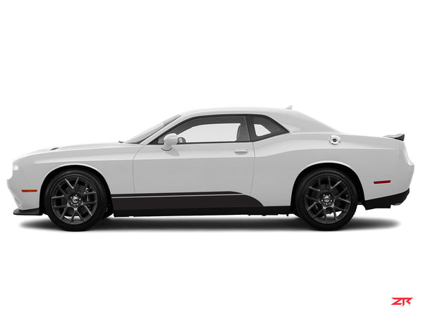 Dodge Challenger Rocker Panel Stripes Vinyl Graphics Kit – ztr graphicz