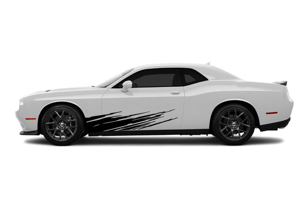 Dodge Challenger Side Splash Decals – ztr graphicz